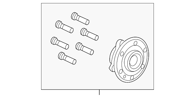 W (S)Hub 13549865 | GM Parts Center
