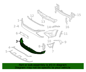 2022-2024 Volkswagen Taos Spoiler 2GJ-805-903-9B9 | OEM Parts Online