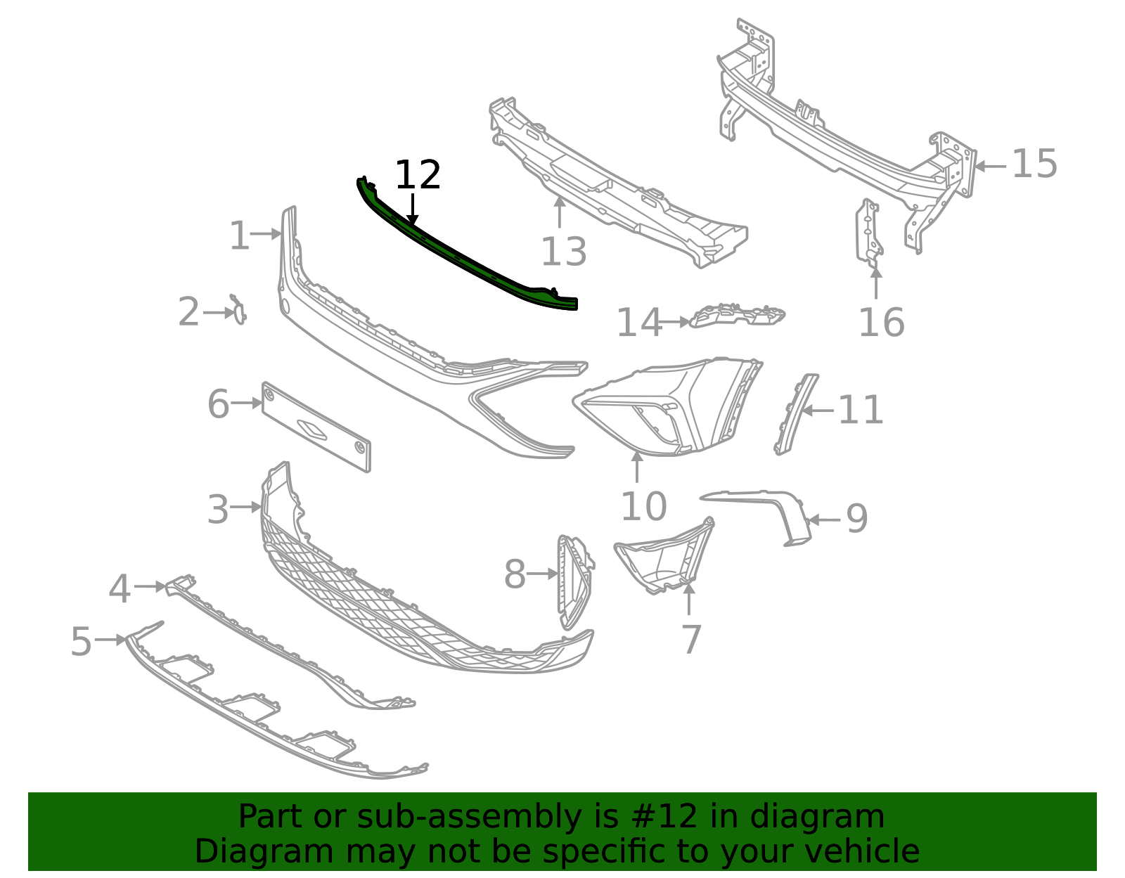 2022-2024 Volkswagen Taos Cross-Member 2GJ-807-651 | VW Direct Auto Parts
