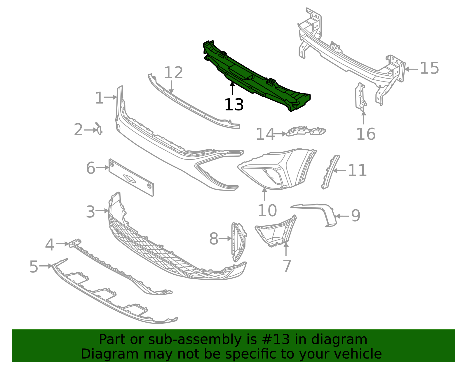 2022-2024 Volkswagen Taos Absorber 2GJ-807-248-B | VW Direct Auto Parts