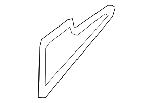 2015-2017 Nissan Murano Closing Plate 78819-5AA0A | QuirkParts