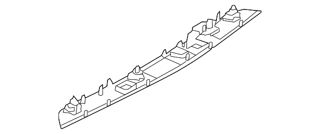 212-740-01-00 - Lift-Gate Latch Handle 2014-2016 Mercedes-Benz ...