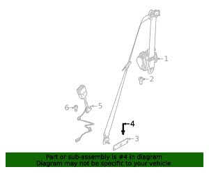 Genuine BMW 22-11-6-789-829 | Belt Reinforced Rivet | FREE Shipping on ...