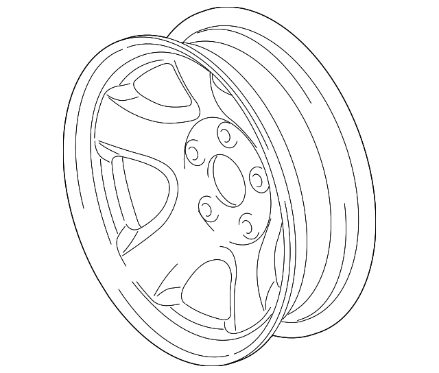 2003-2013 Mopar Wheel, Steel 5GY15S4AAC | TascaParts.com