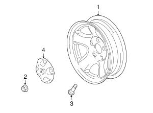 2003-2013 Mopar Wheel, Steel 5GY15S4AAC | TascaParts.com