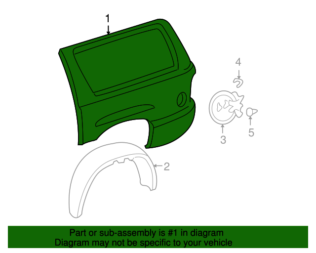 15770069 GM Driver Side Body Side Outer Panel | GM Parts Store
