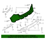 2019-2021 Mazda 3 Bumper Cover BCKN-50-221B-BB | RealMazdaParts.com