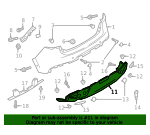 2019-2021 Mazda 3 Lower Cover BCKN-50-222B | QuirkParts