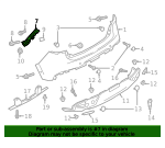 2019-2023 Mazda 3 Outer Bracket BCKN-50-2H1 | Mazda-Parts