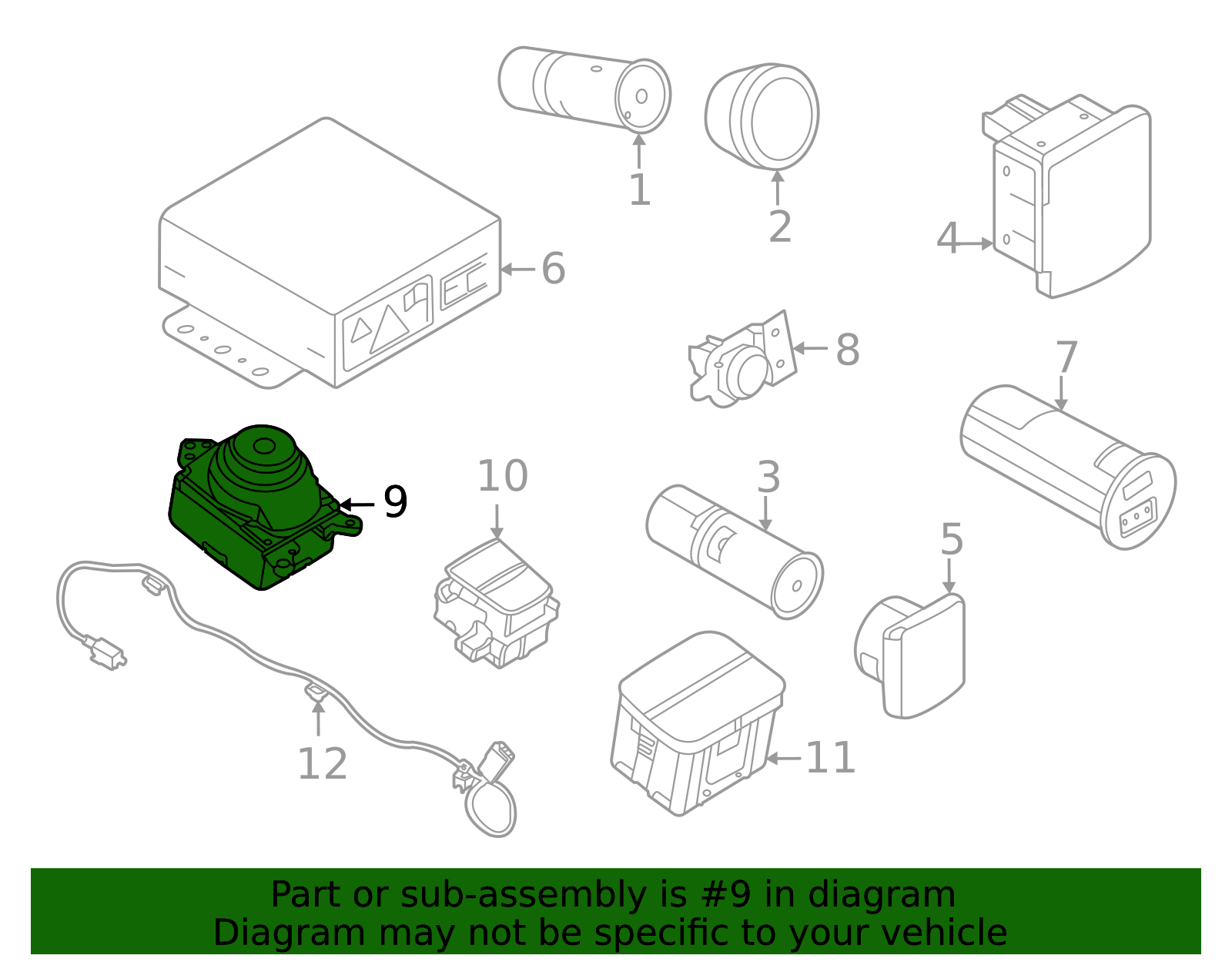 LX6Z-7P155-M - Gear Shift Assembly 2020-2021 Ford Escape | Big 3 Auto Parts