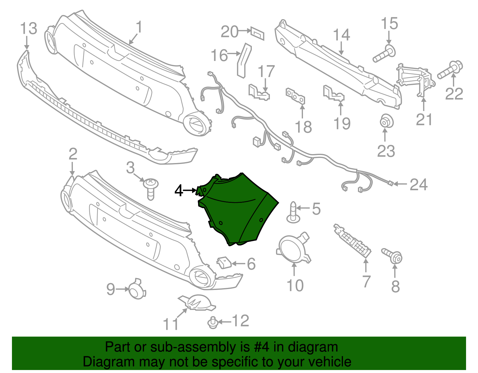 2014-2016 Kia Soul Side Panel 86681-B2000 | OEM Parts Online