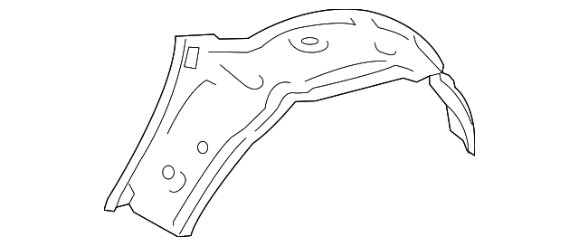 253-630-53-01 - Outer Wheelhouse 2016-2022 Mercedes-Benz | Mercedes ...