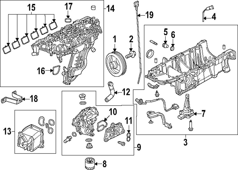 2024 Mazda CX-90 Intake Manifold H301-13-100 | Retail Performance Auto ...