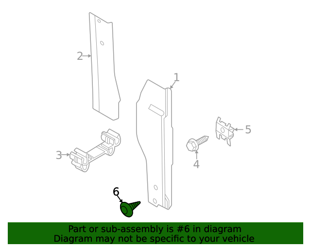 2014-2023 Ram Bushing 68095702aa | TascaParts.com