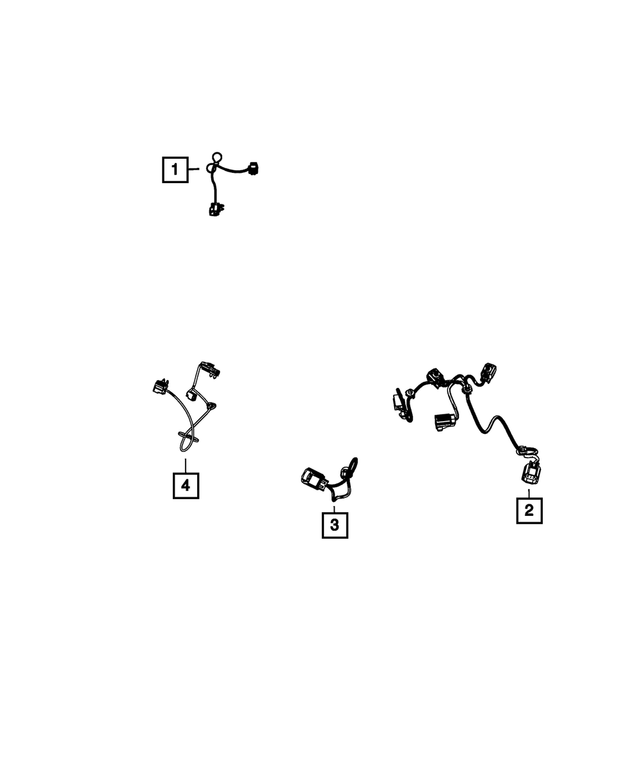 2011-2018 Jeep Seat Wiring 68067905AC | My Mopar Parts