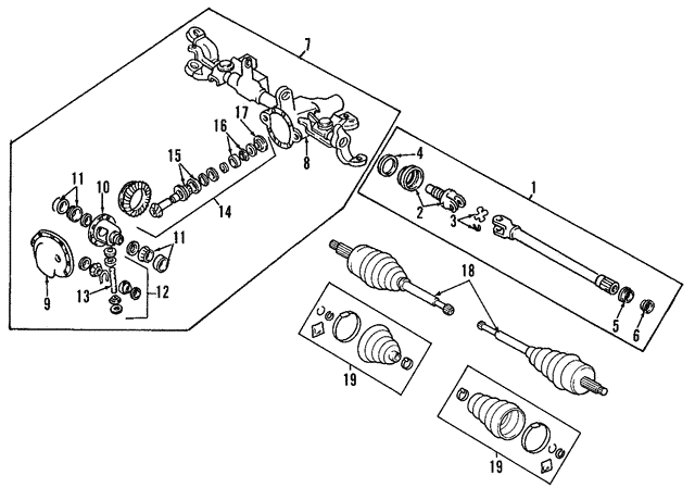 2001-2006 Mopar Seal 5066446aa | TascaParts.com