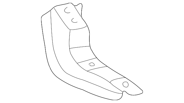 2001-2007 Toyota Running Board Mount Bracket 51797-0C010 | Toyota Parts ...