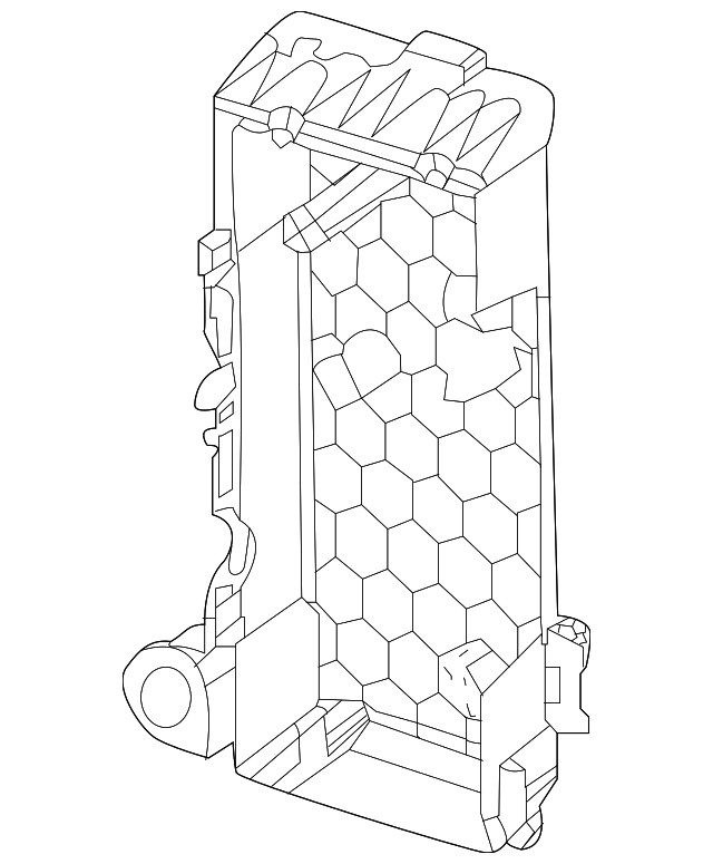 213-540-87-01 - Fuse & Relay Box Bracket 2019-2023 Mercedes-Benz ...