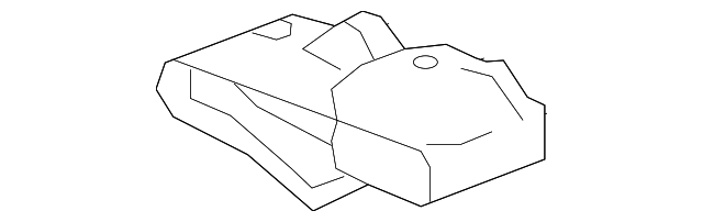 2007-2021 GM Spare Tire Jack Retainer 11610693 | GMPartsDirect.com