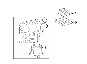 87139-76010 - Cabin Air Filter - 2014-2021 Toyota | OEM Genuine Toyota ...