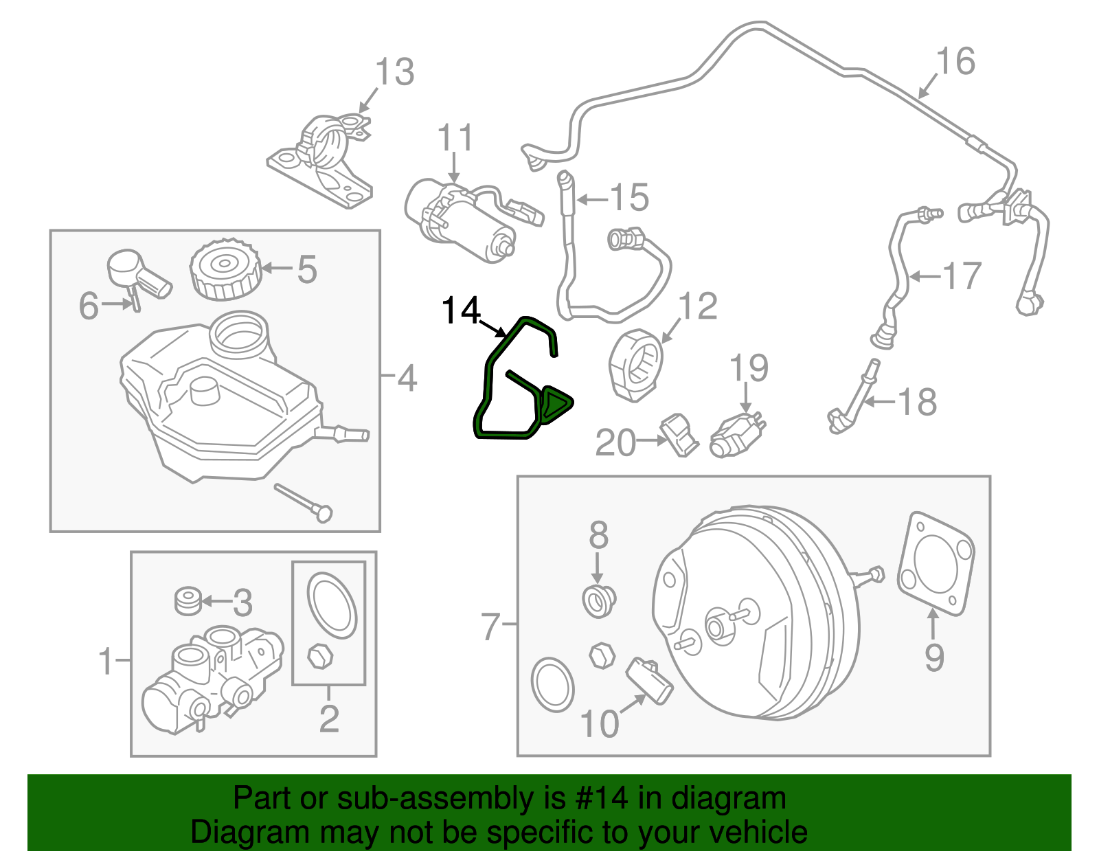 2018-2023 BMW Discharge Pipe 34-33-6-860-886 | BMW Mini Parts Depot