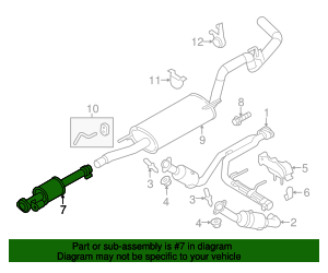 Genuine OEM Ford Part - Front Pipe BL3Z-5A212-T | Genuine OEM Ford ...