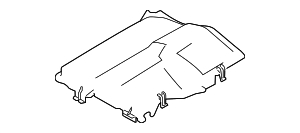 2014-2016 Land Rover LR4 Battery Cover LR066540 | JaguarParts.com