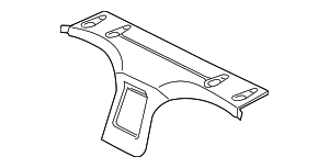 2014-2024 Jaguar F-Type Partition Panel T2R11344LAA | JaguarParts.com