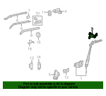 2011-2020 Toyota Sienna Hinge Assembly, Slide Door, Center Left 68390 ...