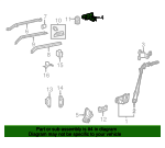 2011-2020 Toyota Sienna Roller Assembly, Slide Door, Upper Right 68310 ...