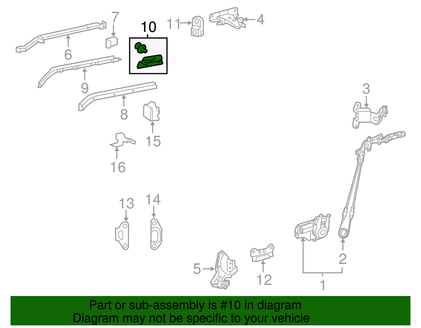 Genuine Toyota Sliding Door Track Bracket (Left) part# 68374-08020 for ...