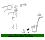 2011-2020 Toyota Sienna Stop 69418-08020 | Toyota Parts Center