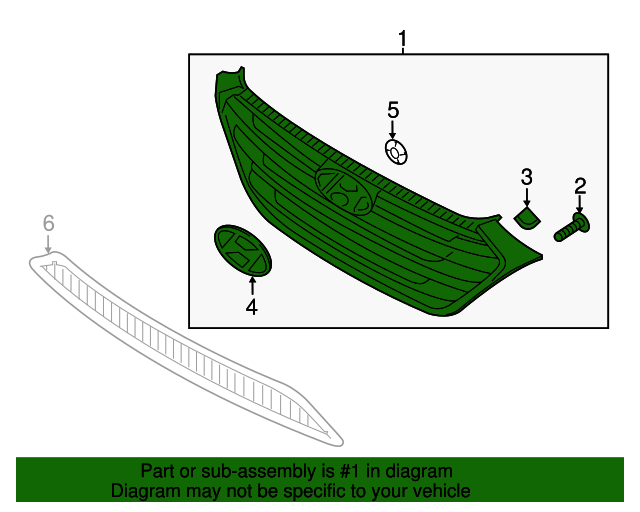 86350-D3000-GAL - Upper Grille - 2017-2018 Hyundai Tucson | World OEM ...