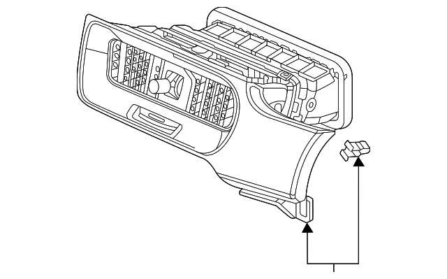77245-T60-A01ZA - 2023-2024 Honda Civic - Air Grille | Genuine Honda Parts