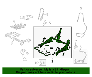 81710-TGS-A01 - Seat Adjuster 2019-2025 Honda Passport | Honda Parts Online
