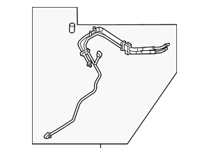 2015-2017 Ford Suction Hose FL1Z-19A834-A | TascaParts.com