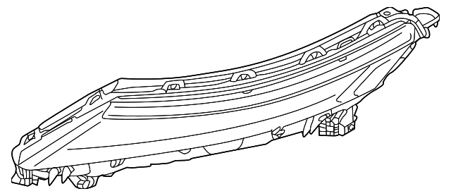 8310A043 - Combo Lamp 2022-2024 Mitsubishi | Mitsubishi Direct Parts
