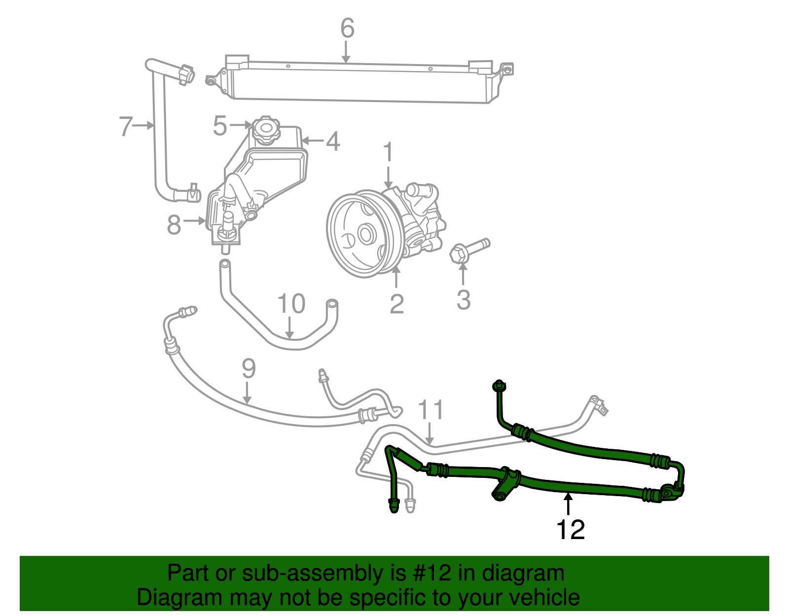 2005-2010 Jeep Hose 52124114AE | Mopar Parts Canada