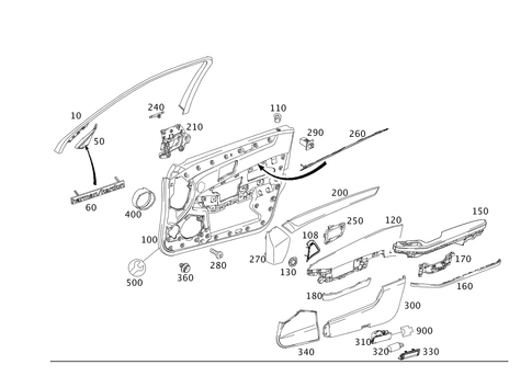 Door Trim for 2015 Mercedes-Benz E63 AMG S | Mercedes-Benz USA Parts