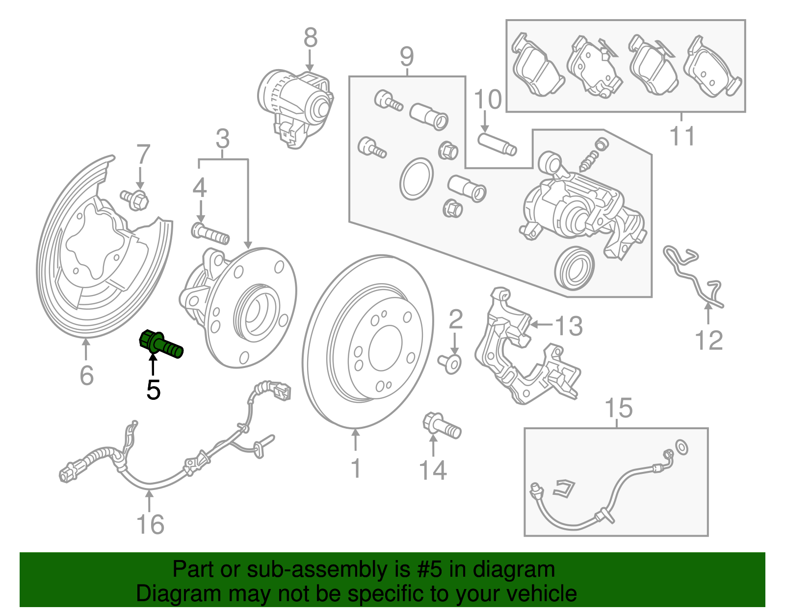90160-TBA-A01 - 2016-2025 Honda - Bolt-Washer (12X55) | Genuine Honda Parts