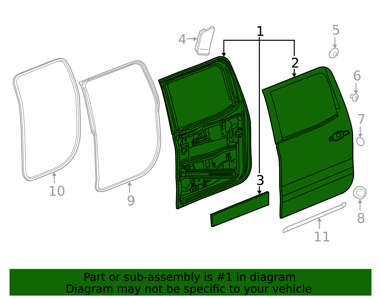 85560306 - Door Shell 2020-2025 GM | AutoNation Parts