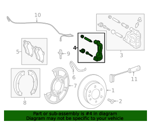 9074239400 - Caliper Mount 2019-2024 Mercedes-Benz | Mercedes-Benz USA ...