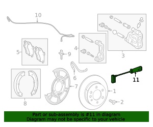 907-905-71-03 - Wear Indicator 2010-2024 Mercedes-Benz | Mercedes-Benz ...