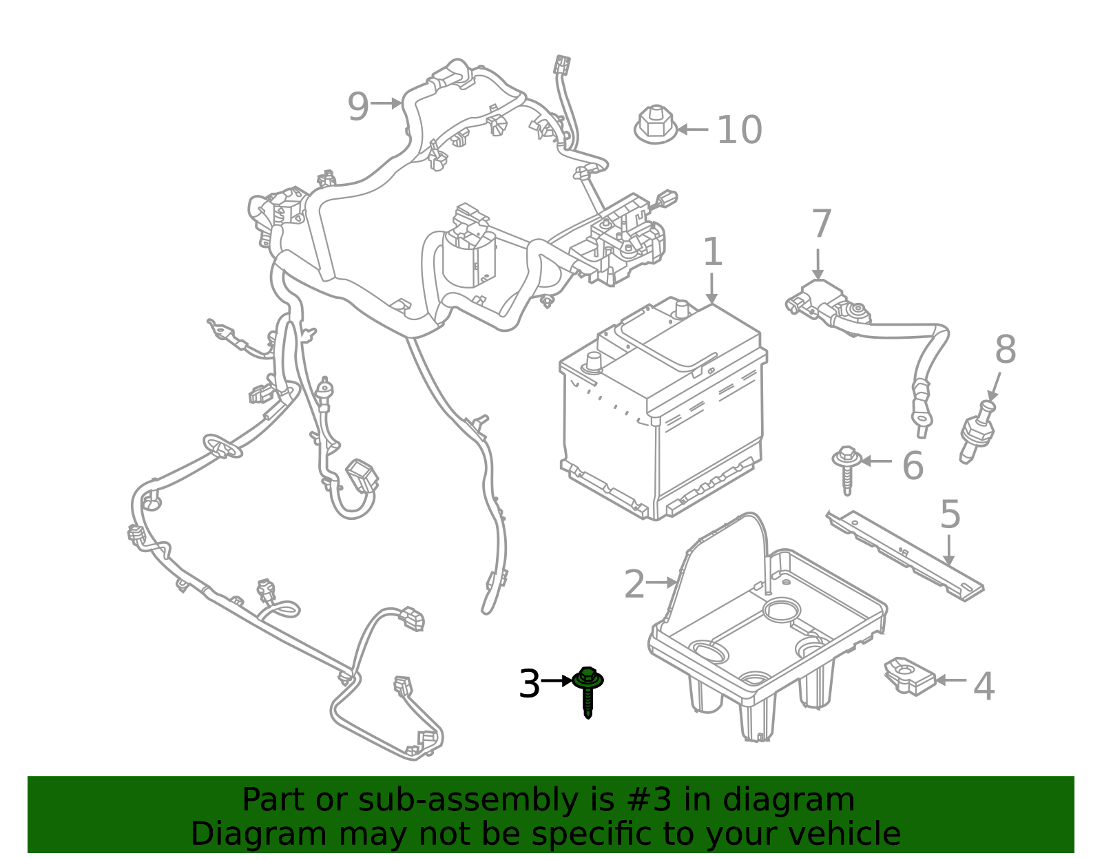 2021-2024 Ford Knee Air Bag Screw W720635-S451 | OEM Parts Online