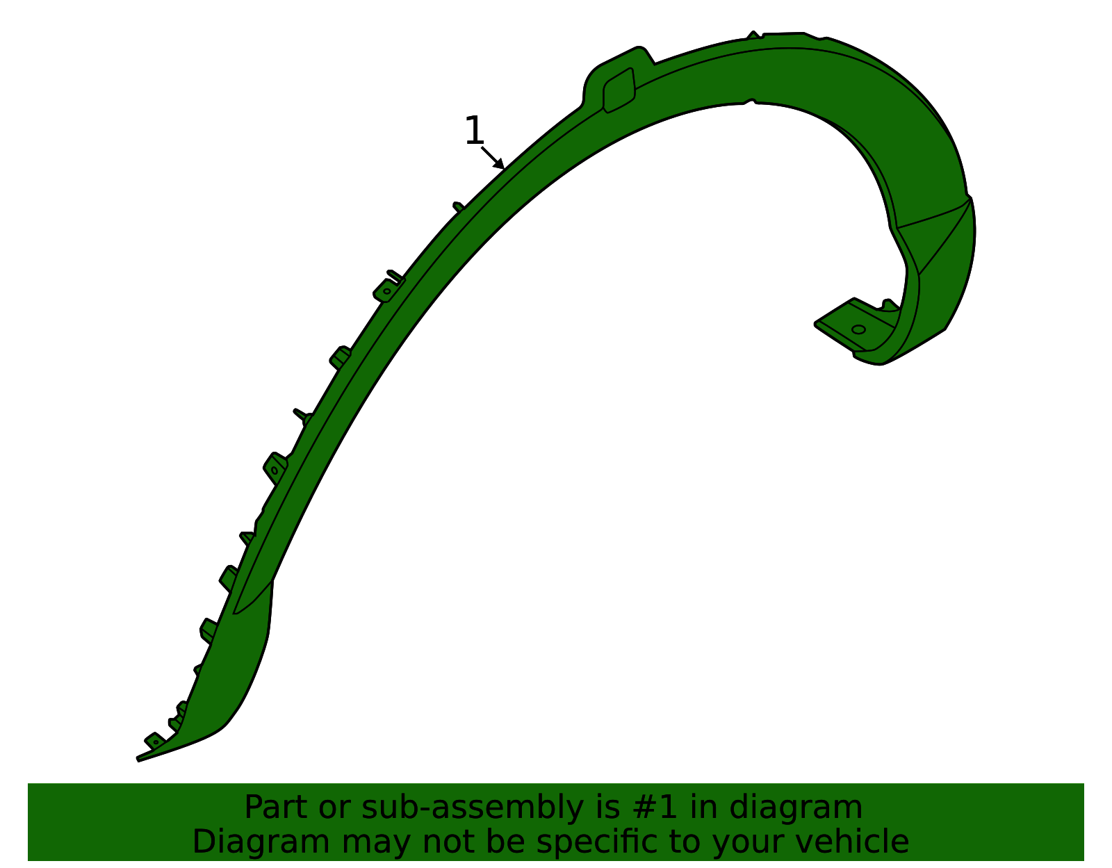 Genuine Wheel Opening Molding for 2025 Hyundai Santa Cruz | Part# 87711 ...