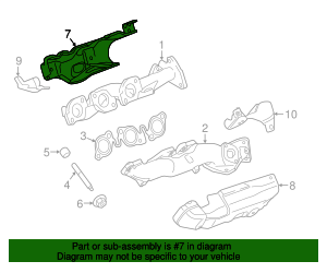 Genuine OEM Heat Shield Part# LR031387 Fits 2016-2021 Land Rover: Up To ...