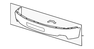 2012-2014 GM Front Bumper Impact Bar 22765737 GM | GMPartsDirect.com
