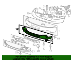 2011-2014 GMC Front Air Deflector 22755085 GM | GMPartsDirect.com