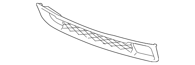 2011-2014 GMC Front Lower Grille 25832387 GM | GMPartsDirect.com