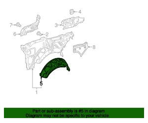 238-630-91-01 - Outer Wheelhouse 2018-2020 Mercedes-Benz | Mercedes ...